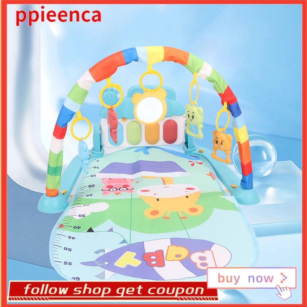 Ppieenca playmat Baby Kick Play Piano Gym Playmat Infant Activity Mat ...