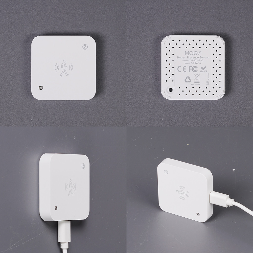 Zigbee WiFi MmWave Radar Detector with Luminance Sensor Real-time Human ...