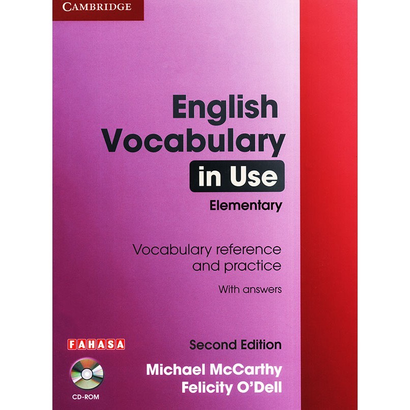 Aha - Book - English Vocabulary in use - 2nd edition - Elementary (with ...