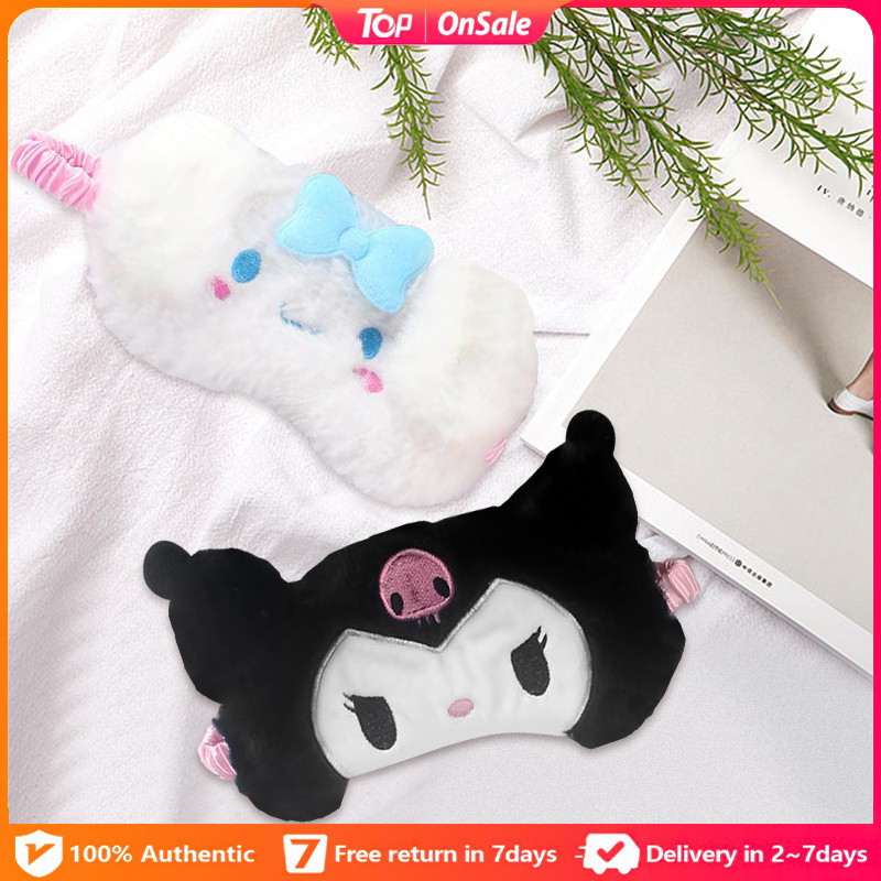 Sanrio Series Kuromi Silk Eye Masks With Pack Eye Sleep Blocks Light ...