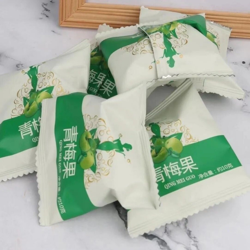 Succade Enzyme Plum Jiao Su Mei - 15pcs of Sweet & Sour Fermented Green ...