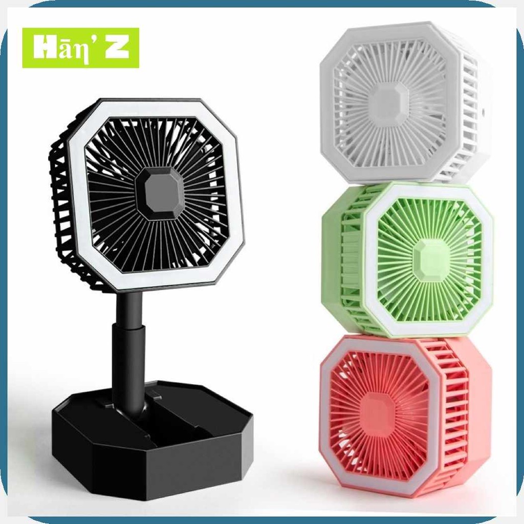 USBW*Rechargeable-P;Hy&Electric`VC&Table`ah&Fan`fs&with`g&LED`y&Light ...