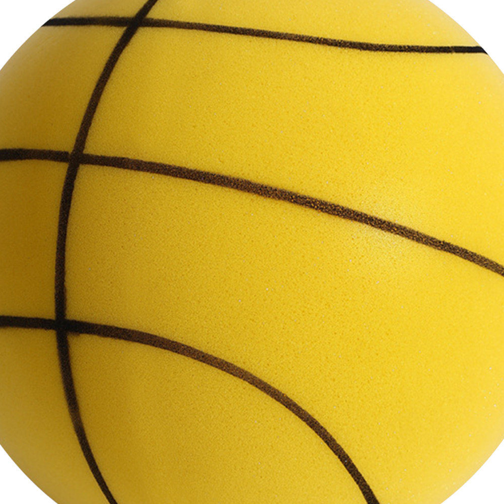 18/21/24cm Silent Basketball High-Resilience Air Bounce Basketball Size ...