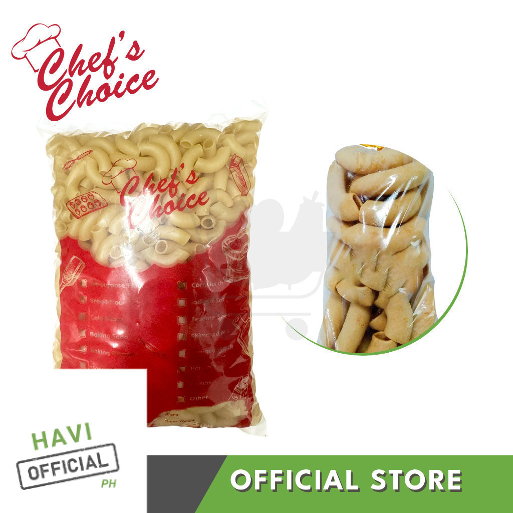 HAVI OFFICIAL MACARONI PASTA Elbow Giant Chicharon Chef's Choice) 450g 900g | Shopee Philippines