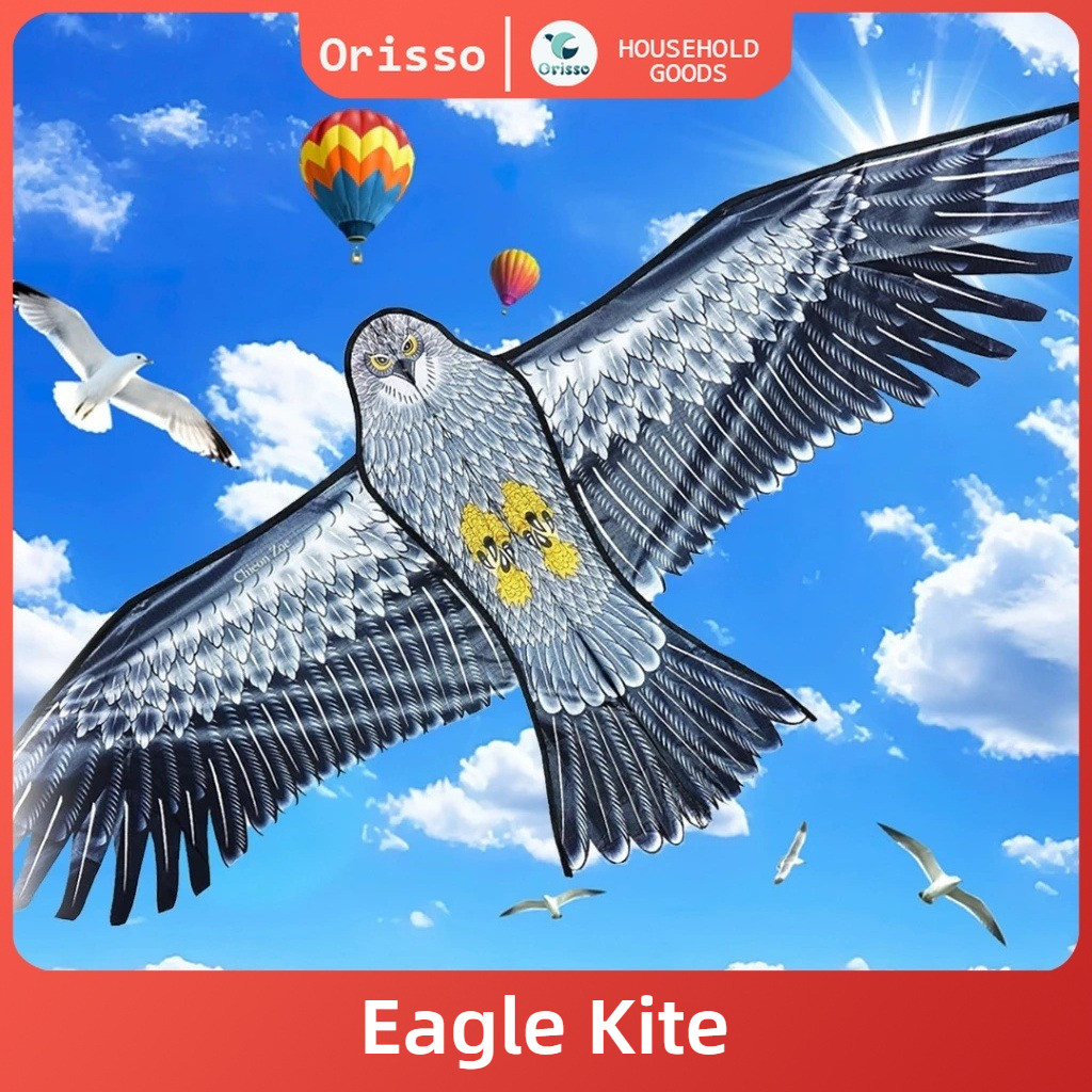Orisso Eagle Kite Novelty Animal Kites Outdoor Beach Garden Sport Games ...