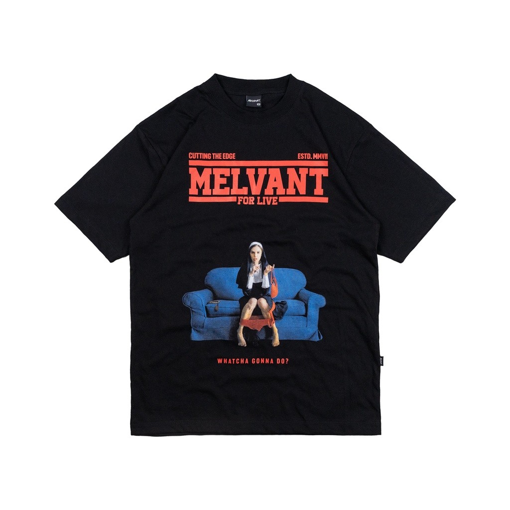 (IDN) Melvant - MTS Marcus Black T shirt | Men's Black T-Shirt / Cotton ...