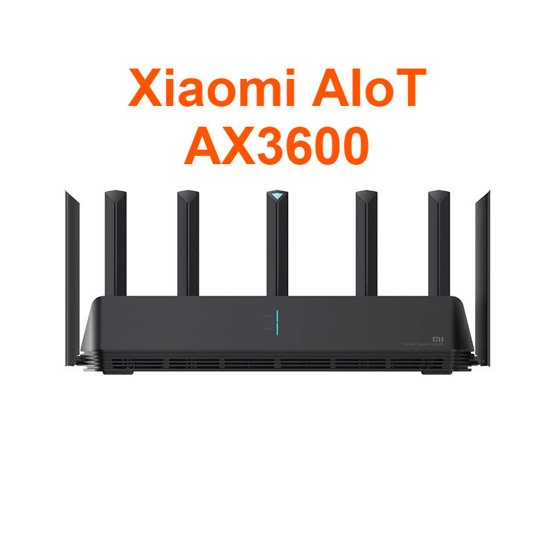 Xiaomi AIoT AX3600 Wireless Router - good load capacity, strong network, WiFi6 Smart Technology ...