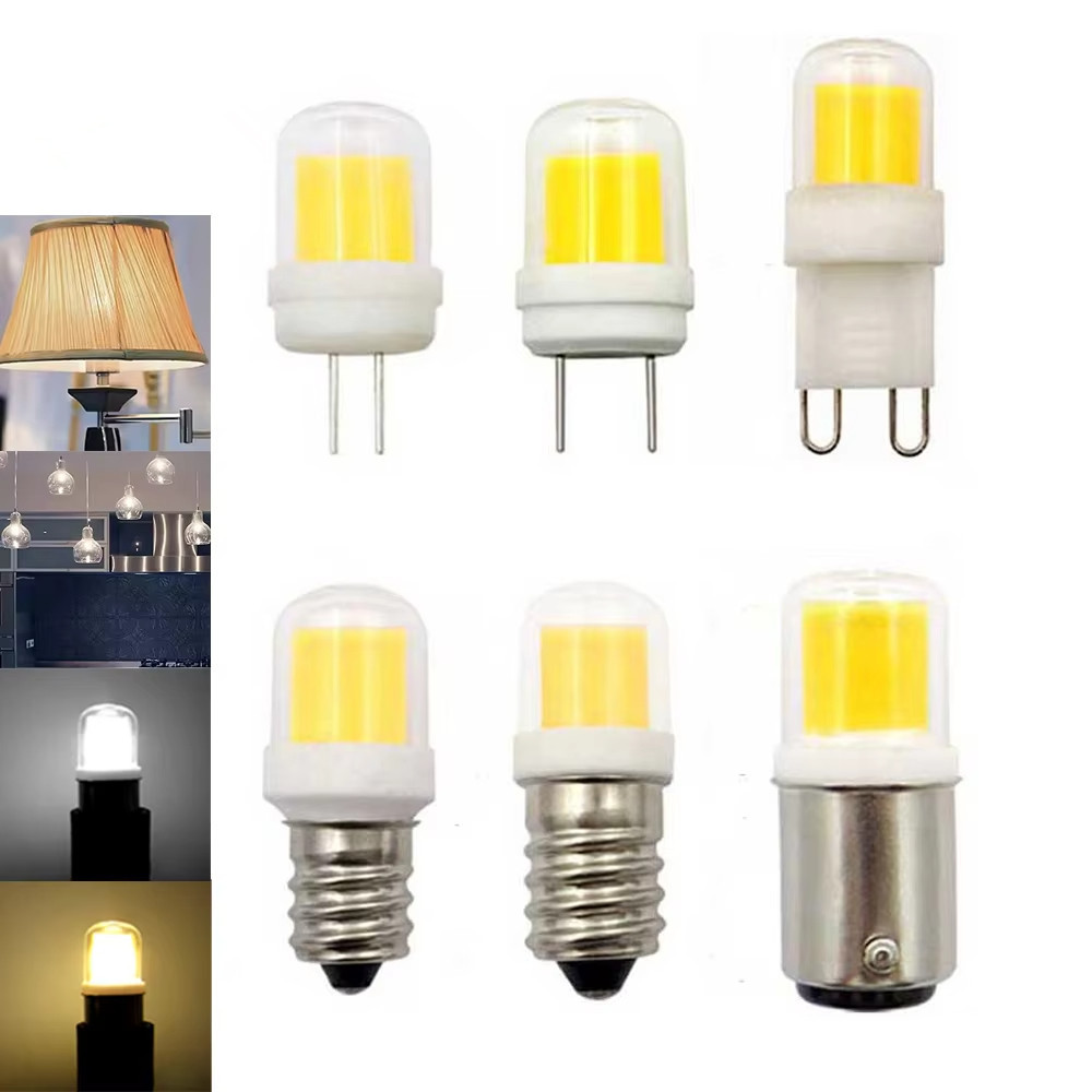 Mini 5W Dimmable LED COB Bulb G4 G8 G9 E11 E14 BA15S BA15D Light Lamp ...