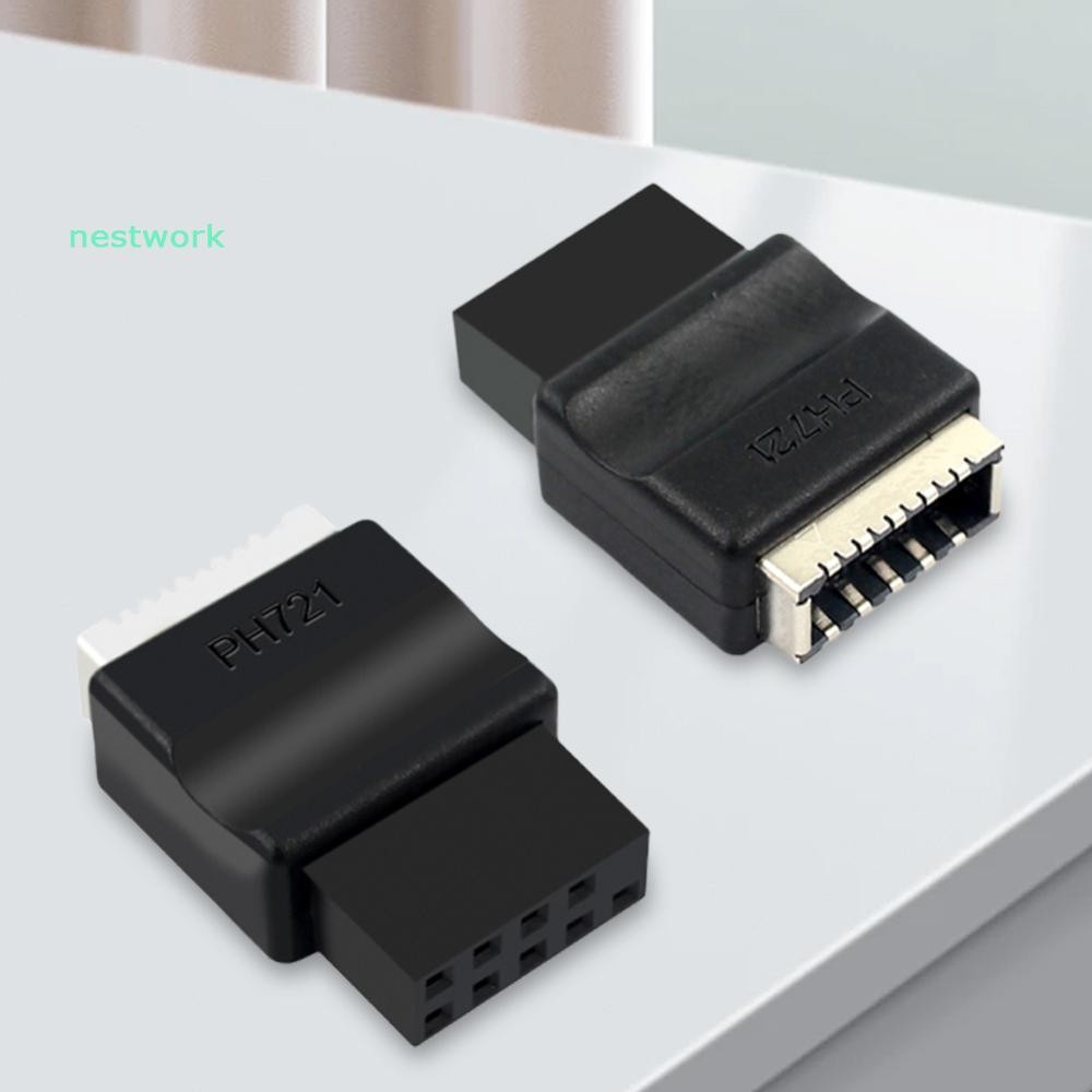 Motherboard USB 2.0 9-Pin To Type-E Front Panel Header Extension ...