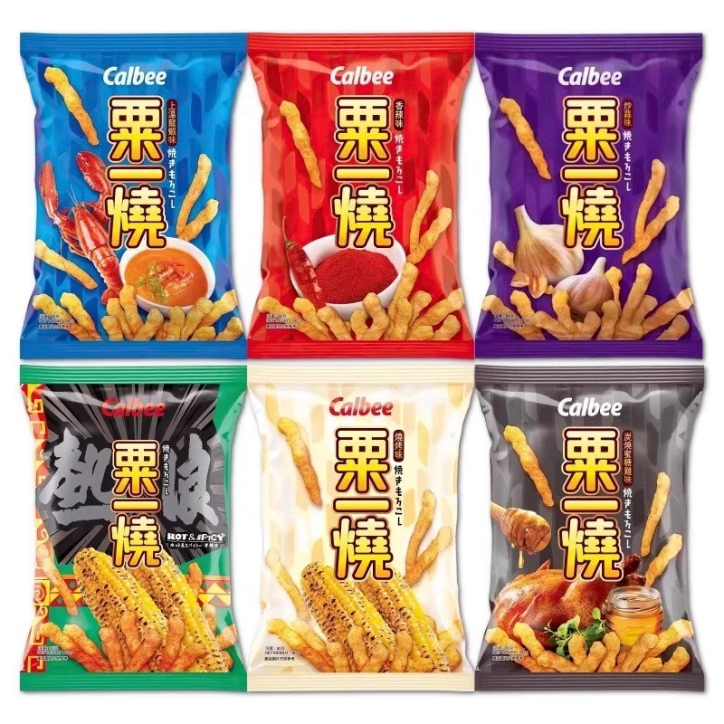Hong Kong Version calbee calbee B Corn One-Roasted Corn Strips Various ...