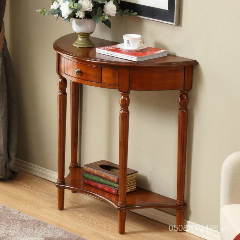 Corridor Console Table Console Cabinet Wall-Mounted Entrance Cabinet ...