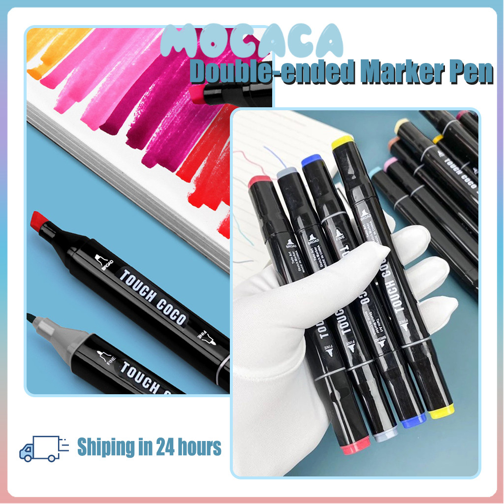 Double Headed Mmarker 24/30/60/80 Colors Painting Markers Manga ...