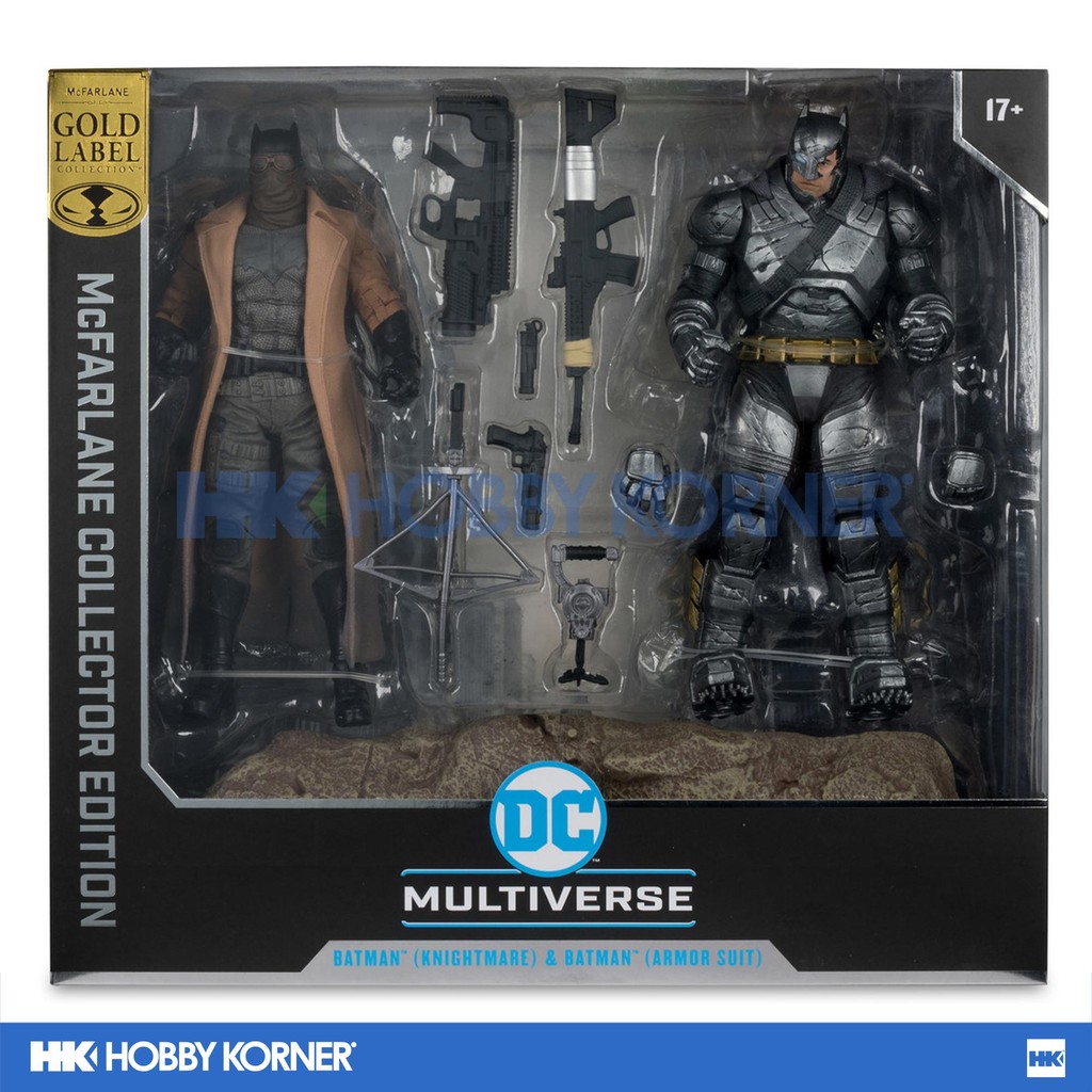(PRE-ORDER) MCFARLANE TOYS MF17356 - 7 Inch Scale Knightmare Batman ...