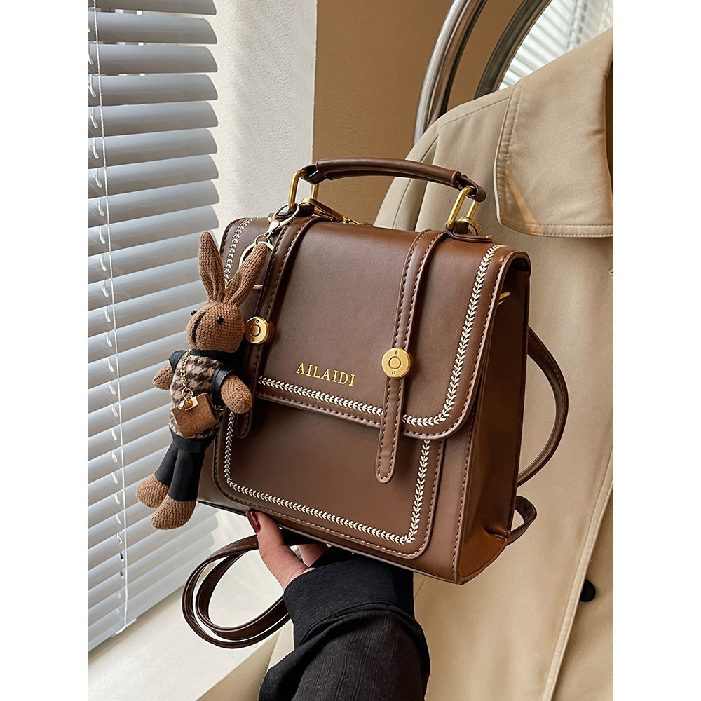 Niche Design British Style Bag New Style All-Match Backpack Female ...