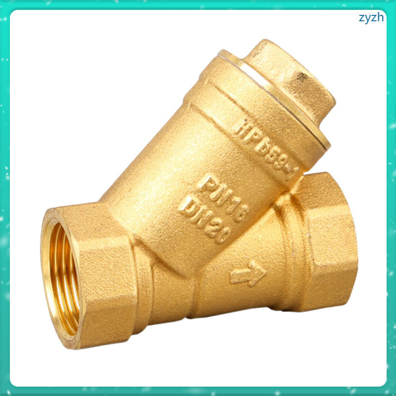 Two Way Hose Connector Simple Strainer Y-type Valve Faucet Adapter ...