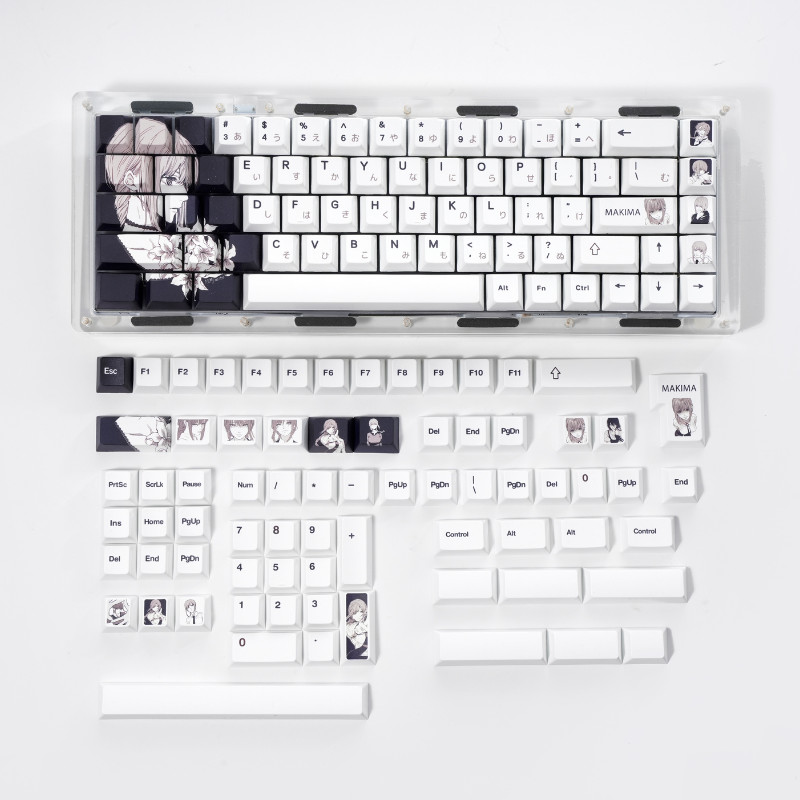 Makima Keycap Chainsaw Makima Flower Merchandise Original Factory ...