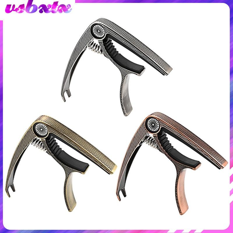 [vsbxtx] Guitar Capo Quick Change Clamp Key String Instriment Clamp for ...