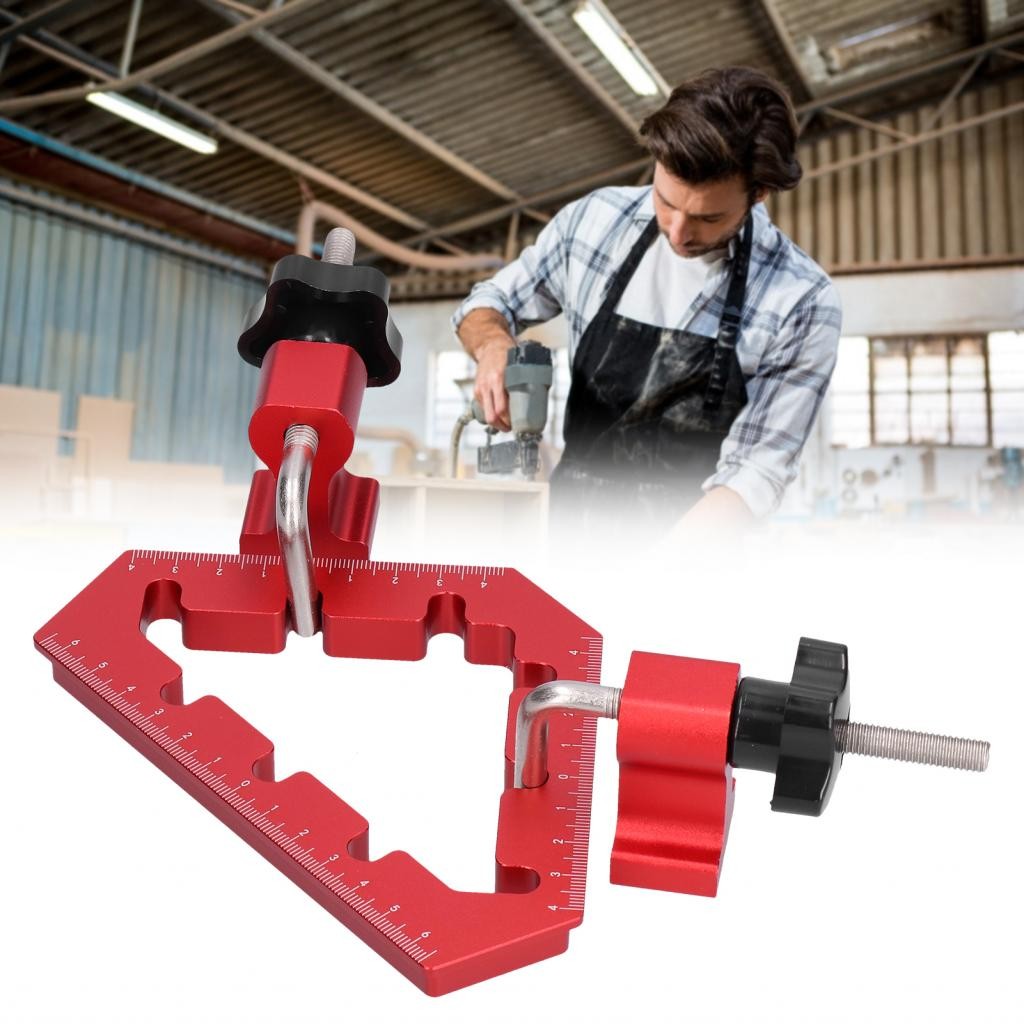 2 Sets Woodworking Right Angle Fixture 45° 90° Positioning 0‑12cm ...