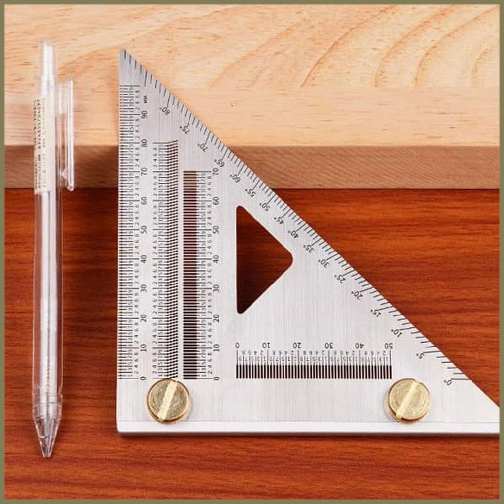 Multi-Angle Measuring Triangle Ruler Triangle Ruler 45/90 Degree ...