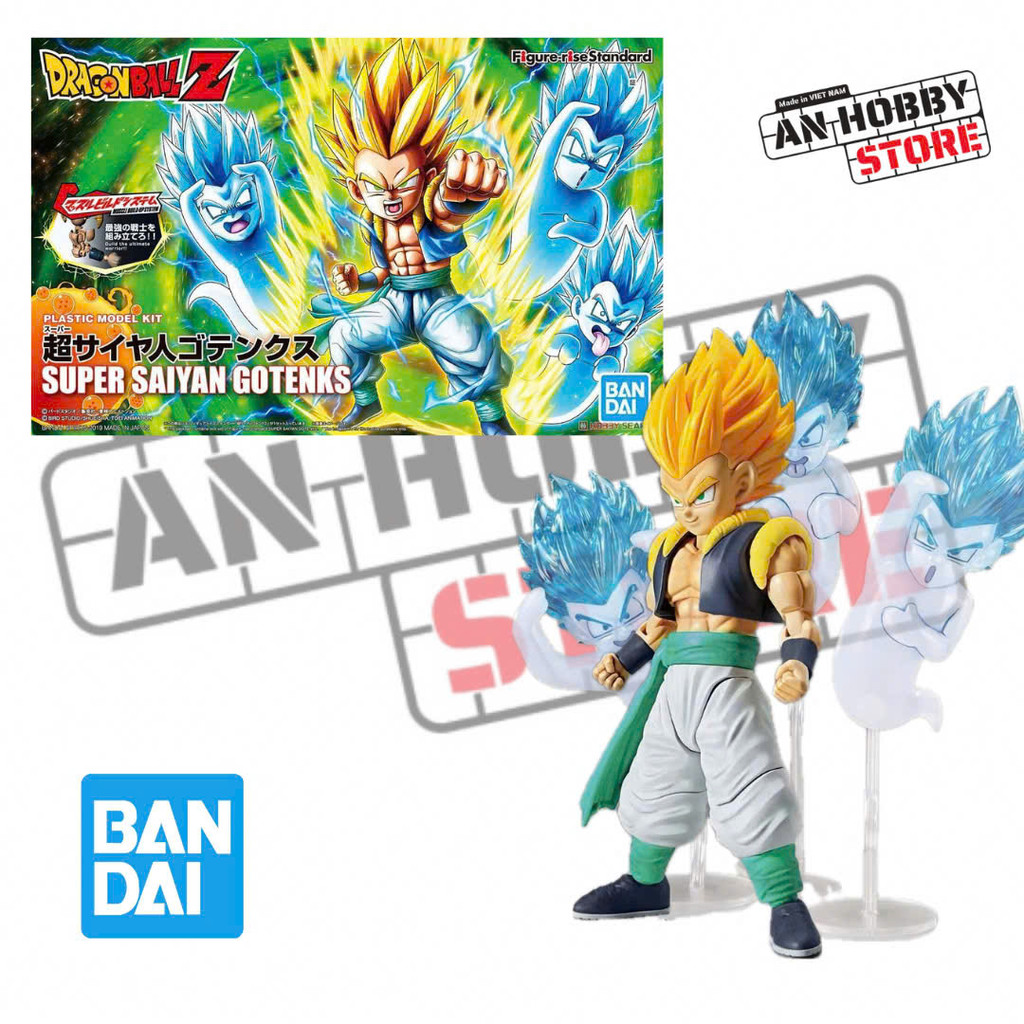 Bandai ASSEMBLY MODEL FRS Figure-rise Standard SUPER SAIYAN GOTENKS ...