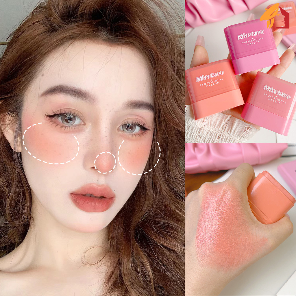 6 Colors New Silky Matte Pearl Blush Cream - Natural Hydrating Flat ...