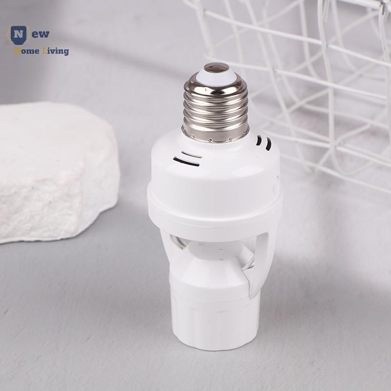 NHL> Smart Motion Sensor Light Bulb Holder E27 Socket With PIR ...