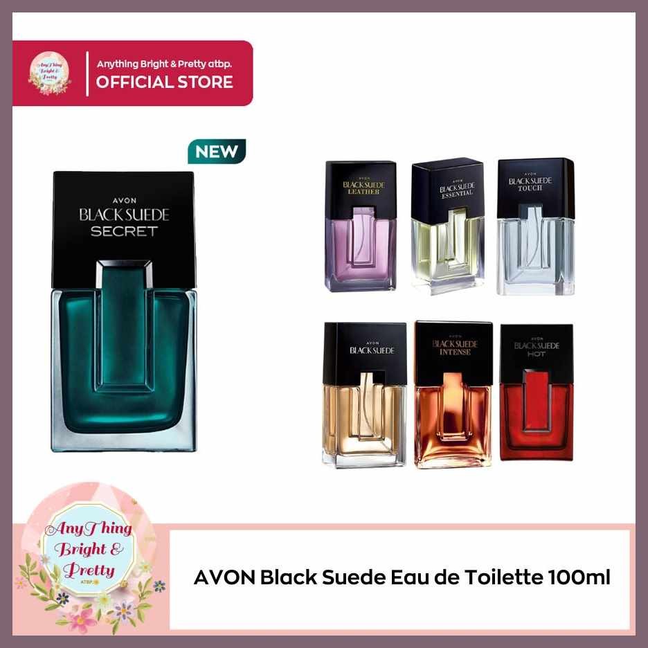 AVON|Xc,Black&Ue}Suede#G]Eau.q]de.S]Toilette.K]100.Y]mL | Shopee ...