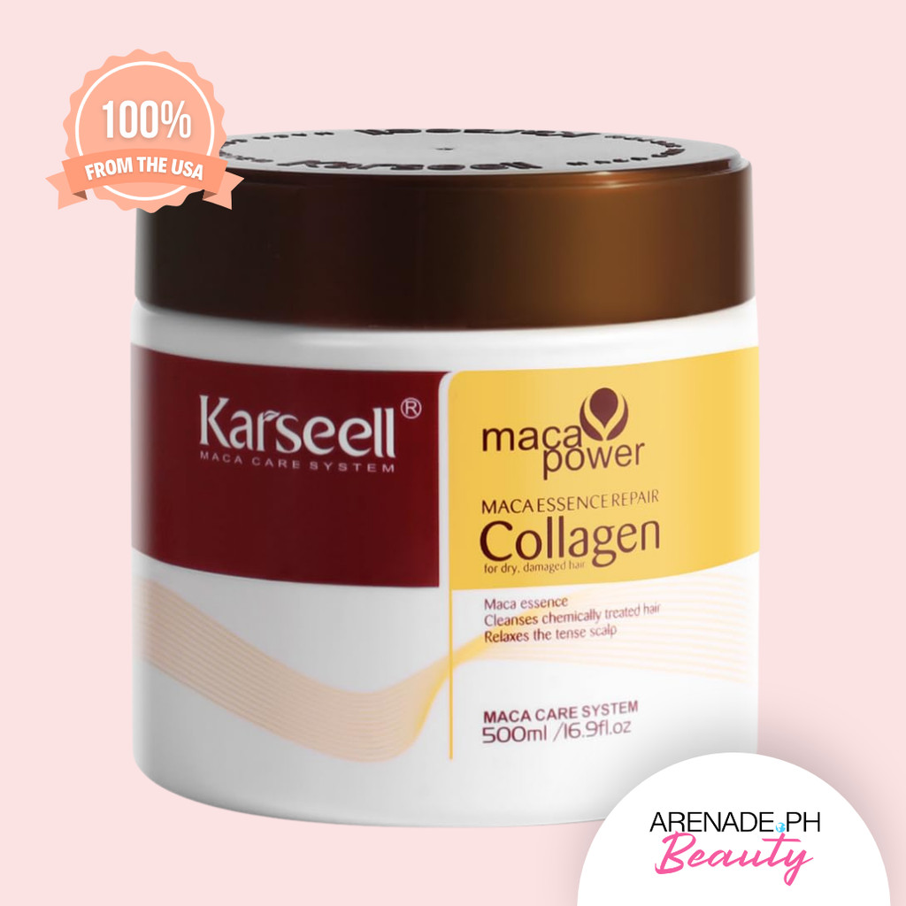 Karseell Maca Essence Repair Hair Treatment Mask, 500 ml / 16.9 fl. oz ...