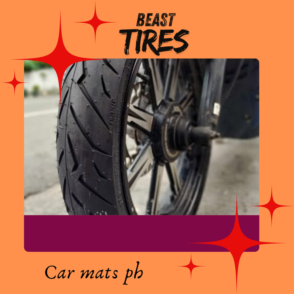 BEAST TIRE FLASH TUBELESS P6240 ( with TIRE VALVE, SEALANT, ) | Shopee ...