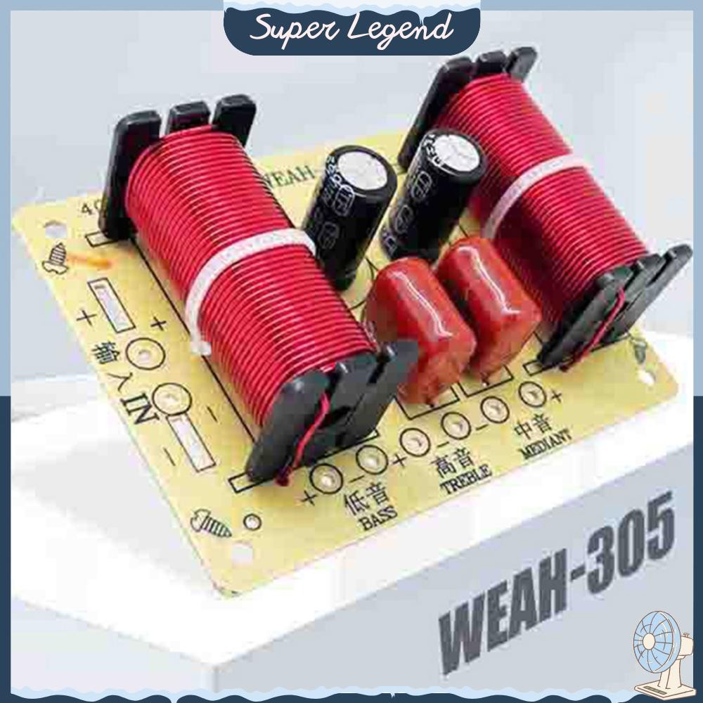 3 Way Speaker Crossover Circuit Treble Midrange Bass Frequency Divider Kit | Shopee Philippines