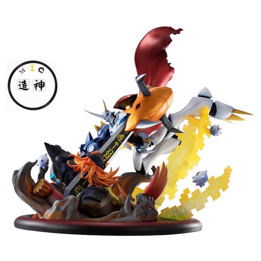 ((Genuine Product) Digimon Figure gem Omega Beast vs Diablo Beast ...