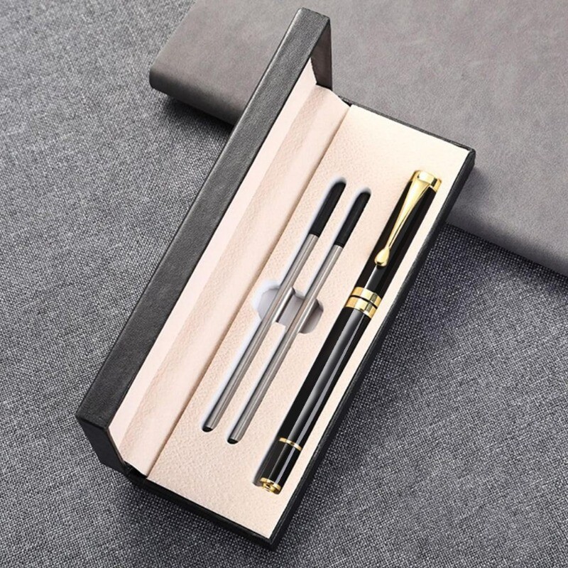 Metal Roller Ball Pen Fountain Pen Set Ballpoint Pen Gift Pen Business ...