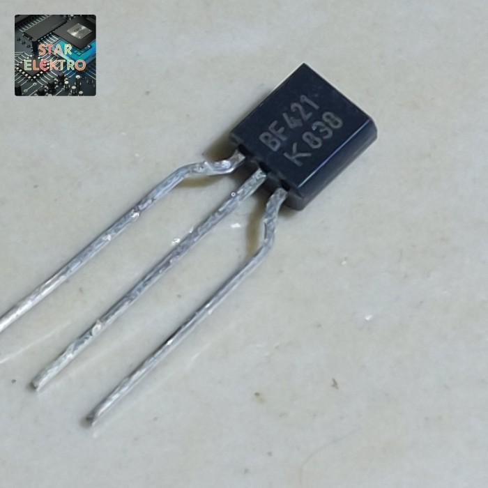 Bf421 To-92 KEC BF 421 Transistor PNP Silicon 300V NXP Power BJT - 30 ...