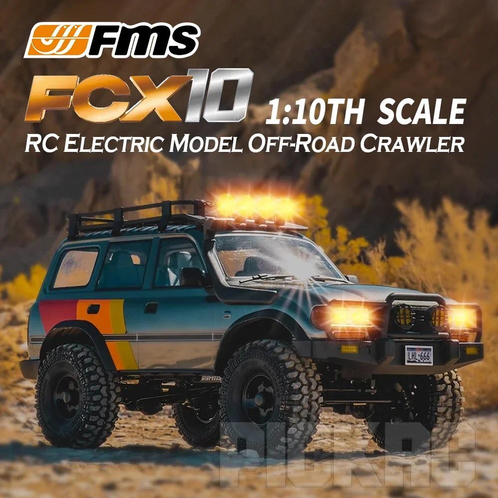 FMS FCX10 LC80 Land Cruiser 1/10 RC Electric Remote Control Model Car ...