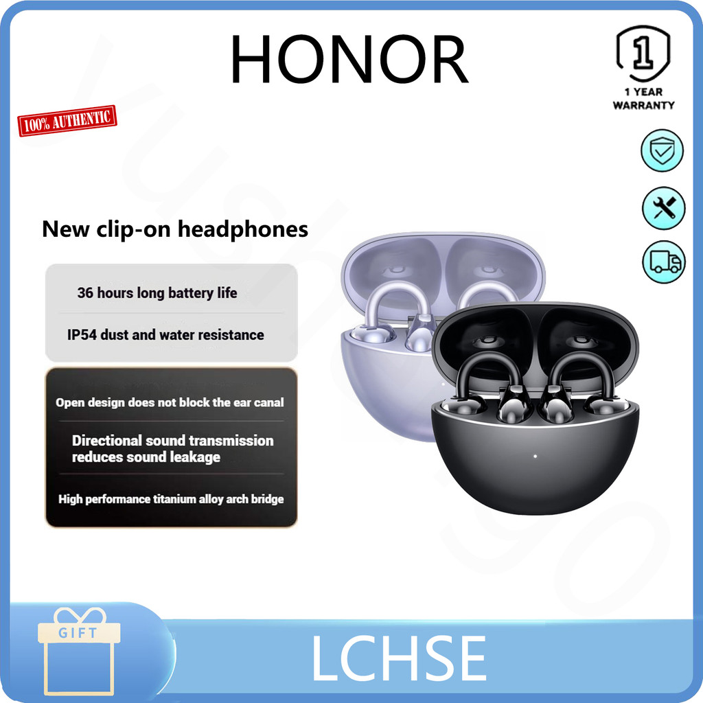 HONOR LCHSE ear clip earphones Wear long life call noise cancelling ...
