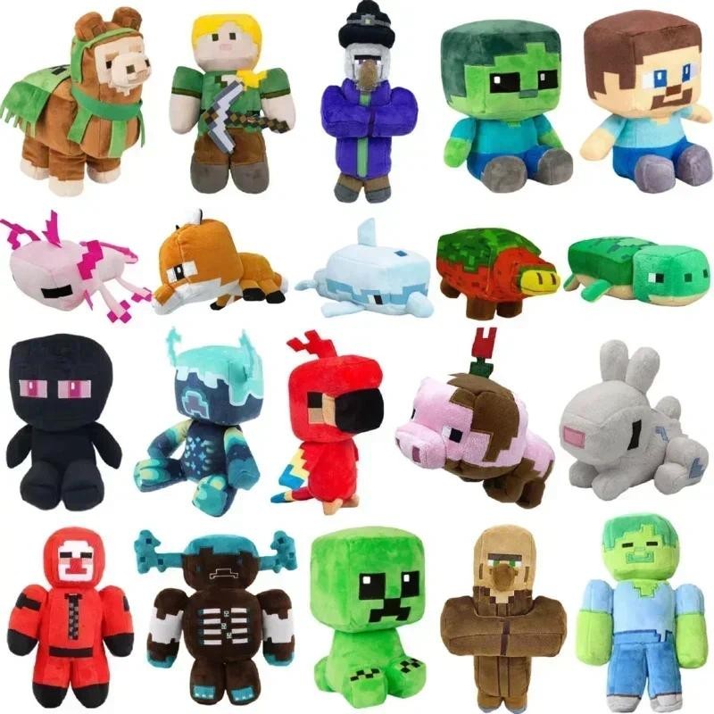 20CM Kawaii Minecraft Plush Toy Super Soft Plush Toy Children Christmas ...