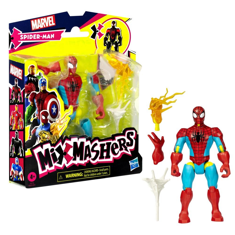 AVENGERS MIXMASHERS SPIDER MAN BASIC FIGURE Toys Model Spiderman ...