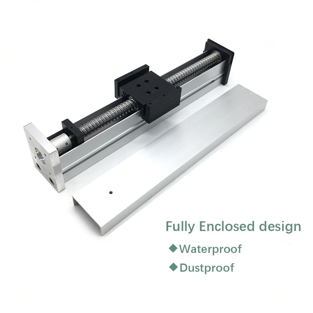 NEW XYZ Mini Fully Enclosed Linear Rail Module 100-600mm Stroke ...