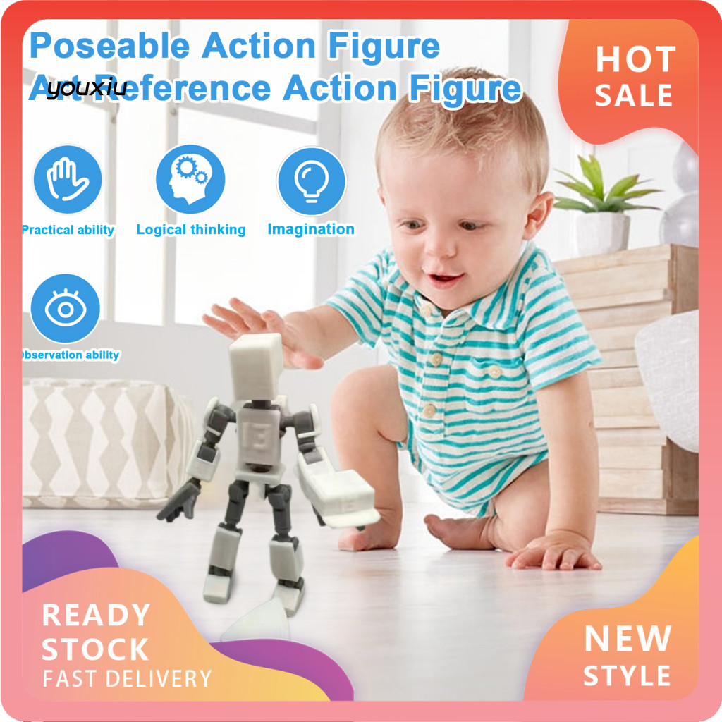 YX High Quality Plastic Action Figure Action Figure with Movable Joints ...
