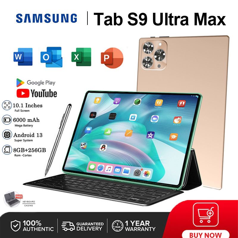 Tablet S10 Ultra Max Tablet android Tablet for kids 12GB+512GB Dual SIM ...