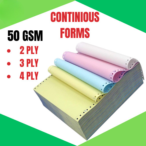 [PREMIUM QUALITY] 2ply, 3ply, 4ply Carbonless Continuous Computer Form ...