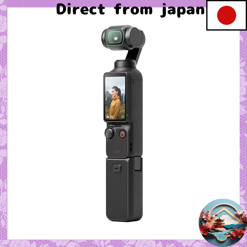 DJI Action Camera Osmo Pocket 3 Long Shooting Combo, equipped with a battery handle for over 4 ...
