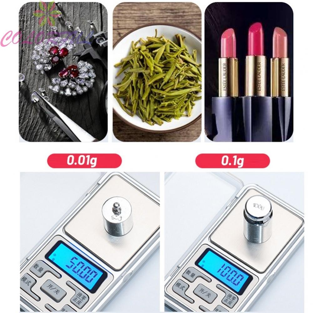 【COLORFUL】Jewelry Pocket Scale 200g x 0 01g Digital Balance with LCD ...