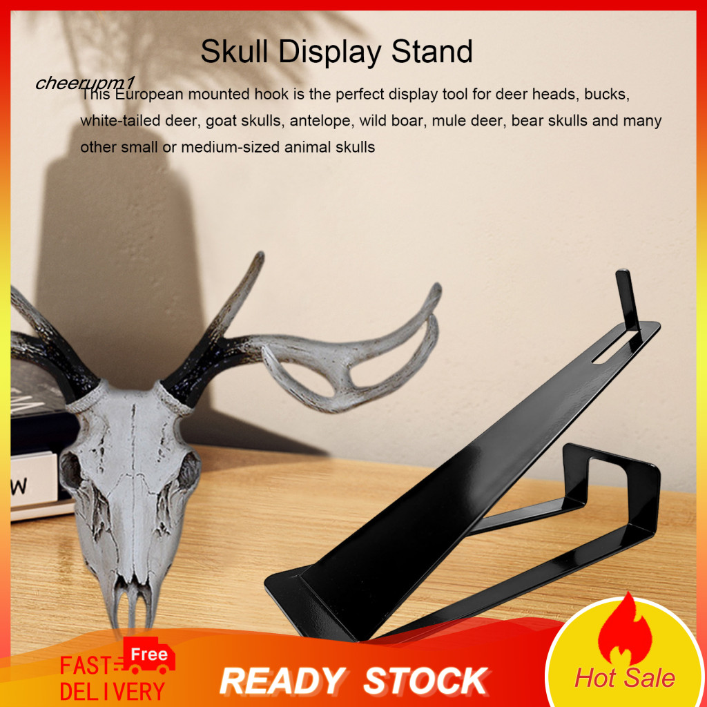 CHEER Skull Display Stand Desktop Skull Display Stand Premium Deer ...