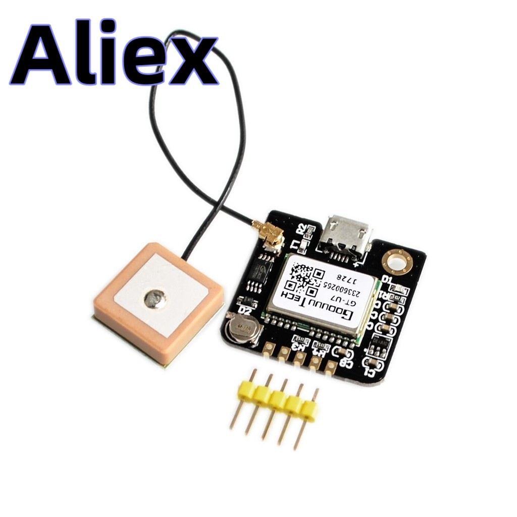 Gt U7 Gps Module Navigation Satellite Positioning Compatible Neo 6m 51 Single Chip Microcomputer