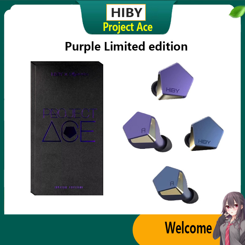 HiBy [Project Ace] Purple Limited Edition 0.78 port 4.4mm wired ...