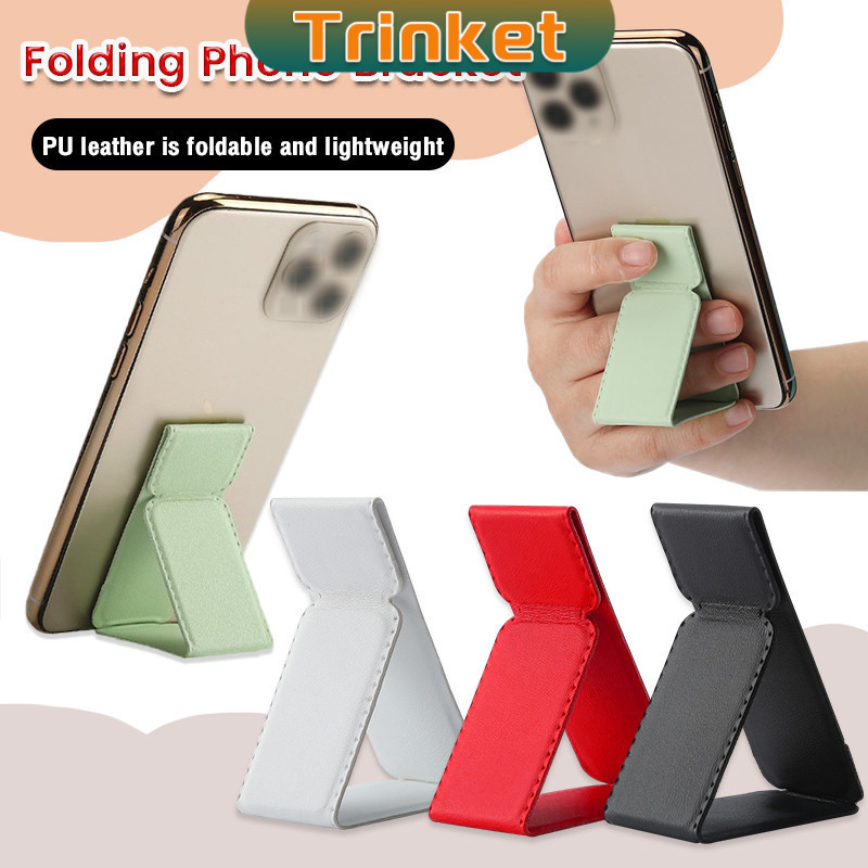 Trinket Phone Stand Magnetic Strap Finger Stand Holder Self Adhesive ...