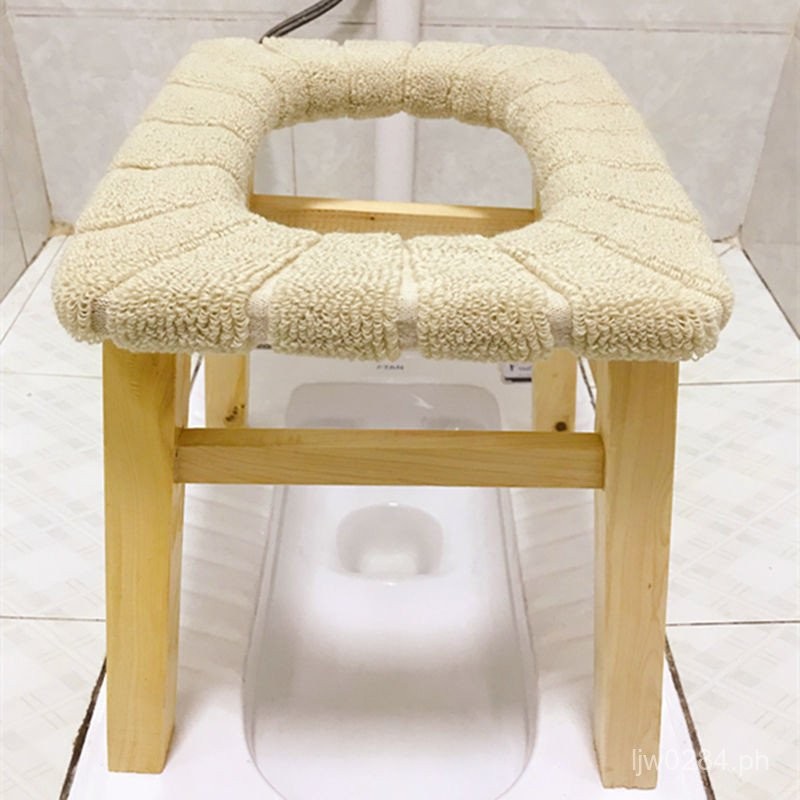 Ping Toilet Chair Squat Toilet Pregnant Women Solid Wood Toilet Home ...