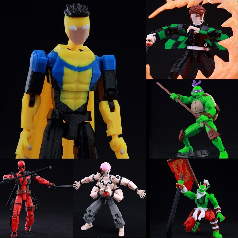 【Fast shipping】invincible action figure t13 action figure invincible 3D ...