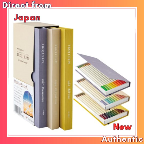 Tombow Colored Pencils 30 Colors (Book Type) Color Dictionary Volume 3 ...